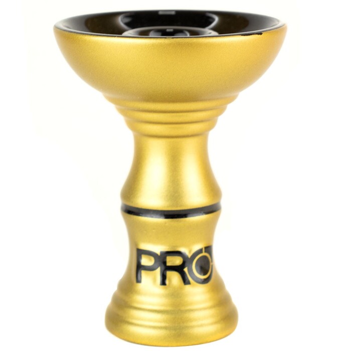 ROSH PRO HOOKAH DOURADO METALIZADO Y NEGRO :: Alta Hookah